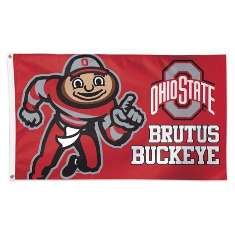 Ohio State Brutus Logo Picture Of Brutus Lacrosse Car Magnet Ohio