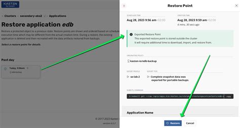 Protect Your Postgres Edb Database With Kasten