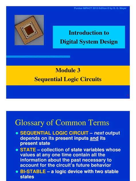 Sequential Logic Circuits Pdf Electronic Circuits Electrical Circuits