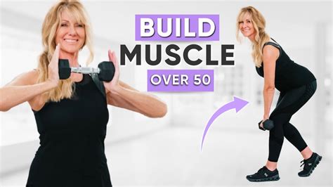Strength Training At Home For Women Over 50 Full Body Workout Youtube