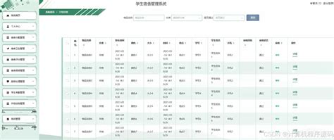 【开题报告】基于springboot vue学生宿舍管理系统（程序 源码 论文 计算机毕业设计 csdn博客