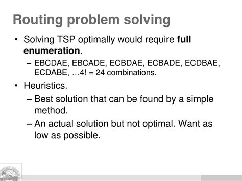 geop 4355 transportation routing models ppt download