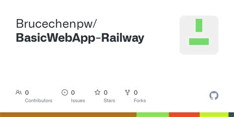 GitHub Brucechenpw BasicWebApp Railway