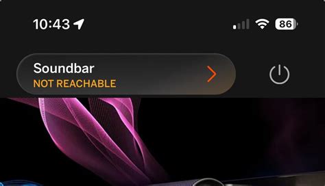 Soundbar “not Reachable” After Ios Update Rvizioofficial