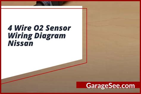 4 wire o2 sensor wiring diagram nissan