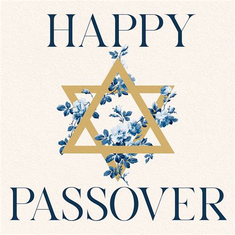 Happy Passover Instagram Post Template Free Photo Rawpixel