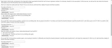 Assumption Is Not Met And Practice How To Remedy This