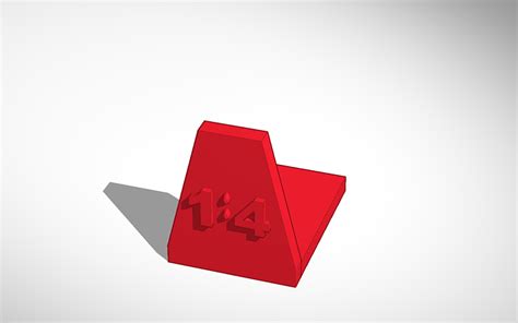 3d Design Dovetail Marker 1 4 Tinkercad