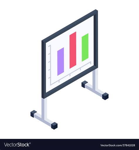 Data Presentation Royalty Free Vector Image Vectorstock