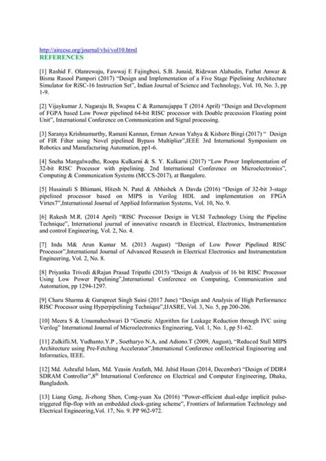 Recent Articles Published In Vlsi Design And Communication Systems Pdf