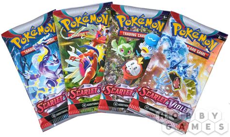 Pokemon TCG: Scarlet & Violet: Бустер | Купить настольную игру в ...