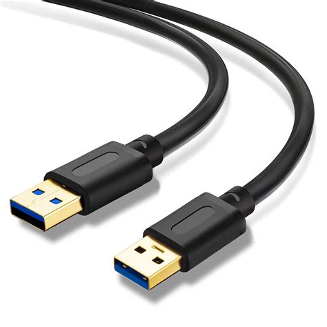 Usb 3 0 A To A Male Cable 15ft Usb To Usb Cable Usb Male To