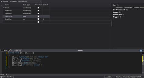 C How To Set Default Attribute Value To Todays Date Ms Sql Server Stack Overflow