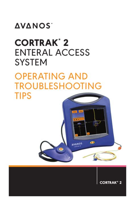 Cortrak 2 Operating And Troubleshooting Tips Pdf Download