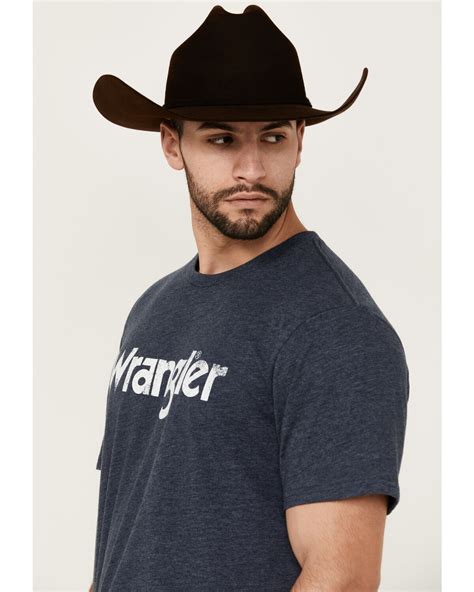 Wrangler Mens Logo Short Sleeve Graphic T Shirt