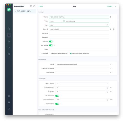 Mqtt Nrf9151 Connect Kit