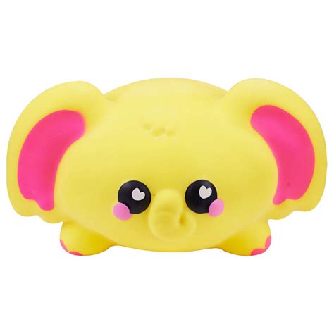 Smooshzees Büyük Snugzees Squishy Figür S1 Mh002001 Sarı Fil Custard