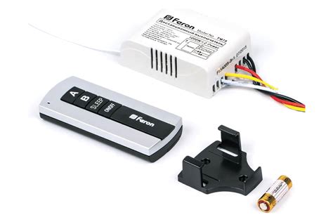 Дистанционный выключатель FERON TM75 230V 1000W 2-х канальный 30м с ...
