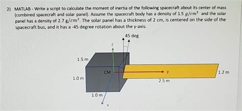 2 Matlab Write A Script To Calculate The Moment Of