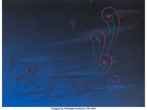 Melody Time Bumble Boogie Production Background Walt Disney Lot