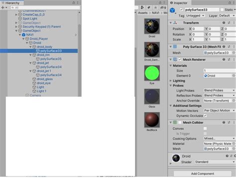 C Why When Getting All The Materials To A List All The Items Are