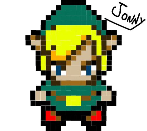 Link 8 Bit By Jonnyuchiha On Deviantart