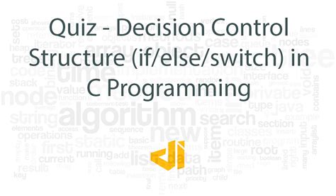 Quiz Decision Control Expression And Operators In C