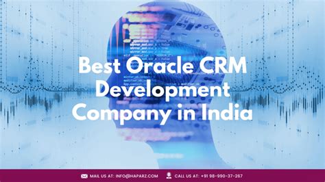 Best Oracle Crm Development Company In India
