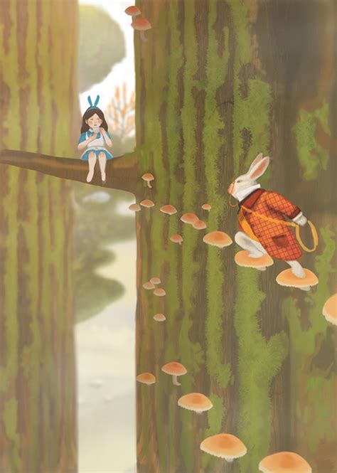 Alice In The Forest On Behance