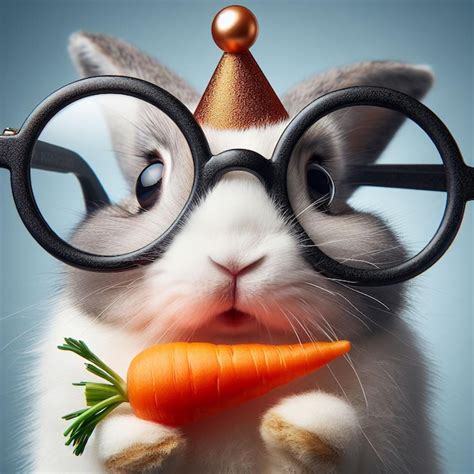 Premium Photo Funny Beautiful Rabbit
