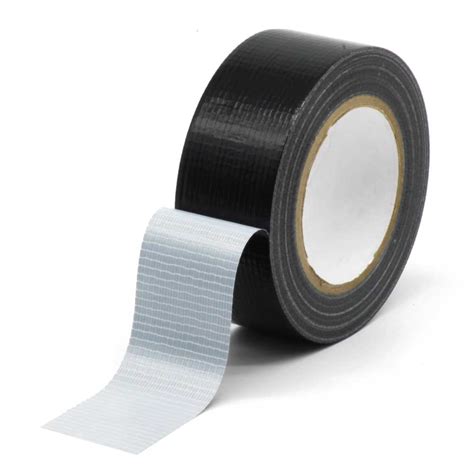 Black Polycloth Tape 50mm X 50m Datec Packaging Ltd