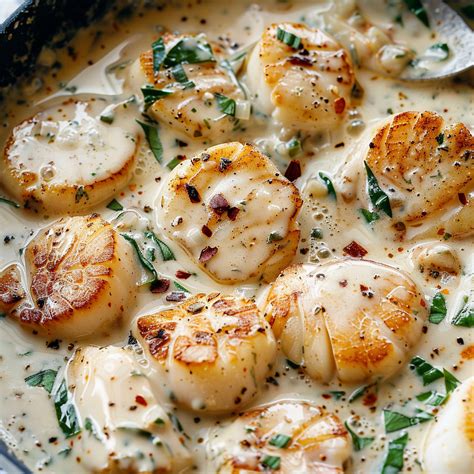 Pan Seared Scallops With Lemon Garlic Sauce Artofit
