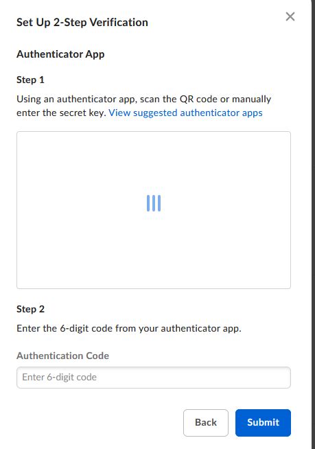 Unable To Set Up Factor Authentication Using Auth App Box Support