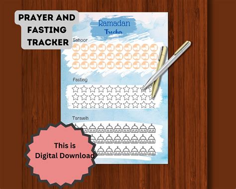 Ramadan Fasting Prayer Tracker 2024 Track Your Progress How To Stay