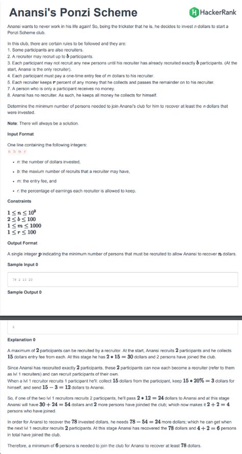 Solved You Will Need To Create An Efficient Algorithm In Chegg Com