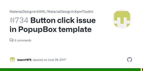 Button Click Issue In Popupbox Template · Issue 734 · Materialdesigninxaml
