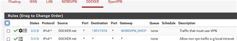 Setting The Correct Firewall For Docker And Desktop Communication