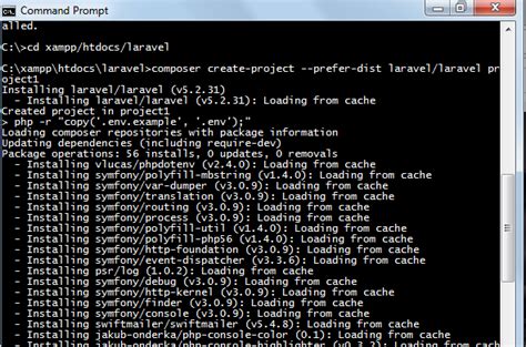 Cara Install Laravel 5 Menggunakan Xampp Di Windows Vandekriz