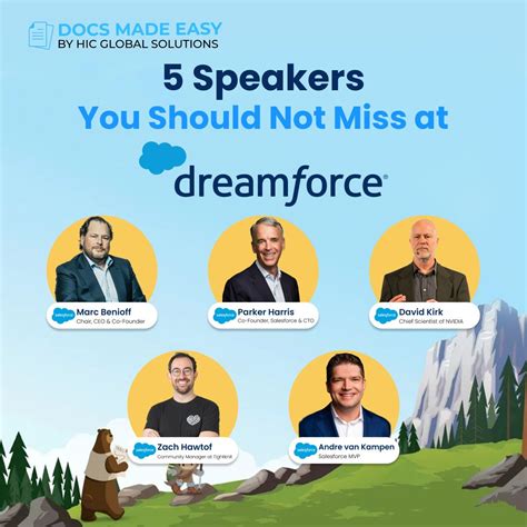 Docs Made Easy On Linkedin Df24 Dreamforce Speakers Keynotes Salesforce Mvp Dreamforce2024…