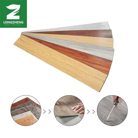 Linoleum Floor Self Adhesive Spc Vinyl Flooring Using Environmentally