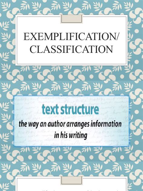 Exemplification And Classification Pdf Navies Corps