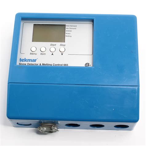 Tekmar 665 Snow Detector And Melting Control Snow And Ice Detection