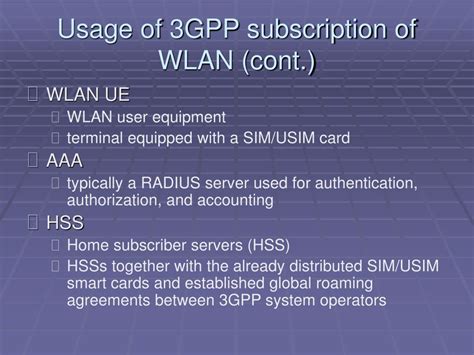 Ppt Interworking Architecture Between 3gpp And Wlan Systems Powerpoint Presentation Id9215338