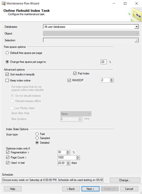 Creating Maintenance Plans In SQL Server Coding Sight