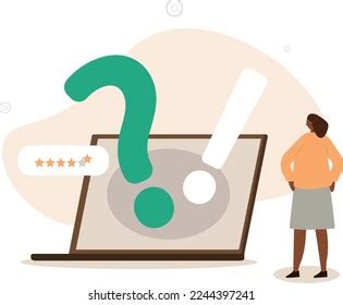 Frequency Asked Questions Helpdesk User Support Stock Vector Royalty