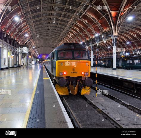 First Great Western Railway Class 57 Locomotive At London Paddington