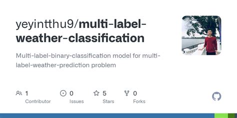 Github Yeyintthu9multi Label Weather Classification Multi Label