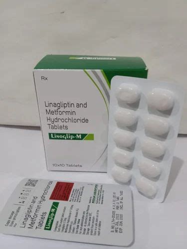 Linagliptin And Metformin Hydrochloride Tablets At Rs 300 Stripe Id 2852330482962