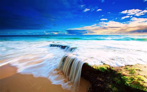Blue Ocean Wallpapers Top Free Blue Ocean Backgrounds Wallpaperaccess