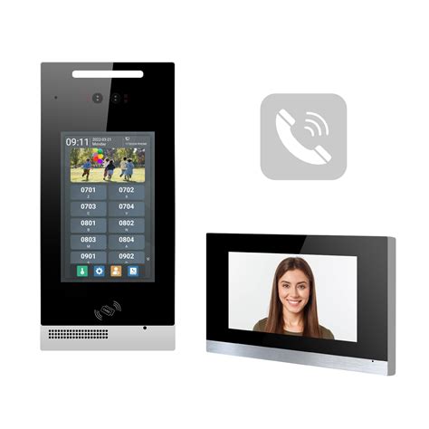 tuya smart wifi video doorbell camera ip intercom systems apartment